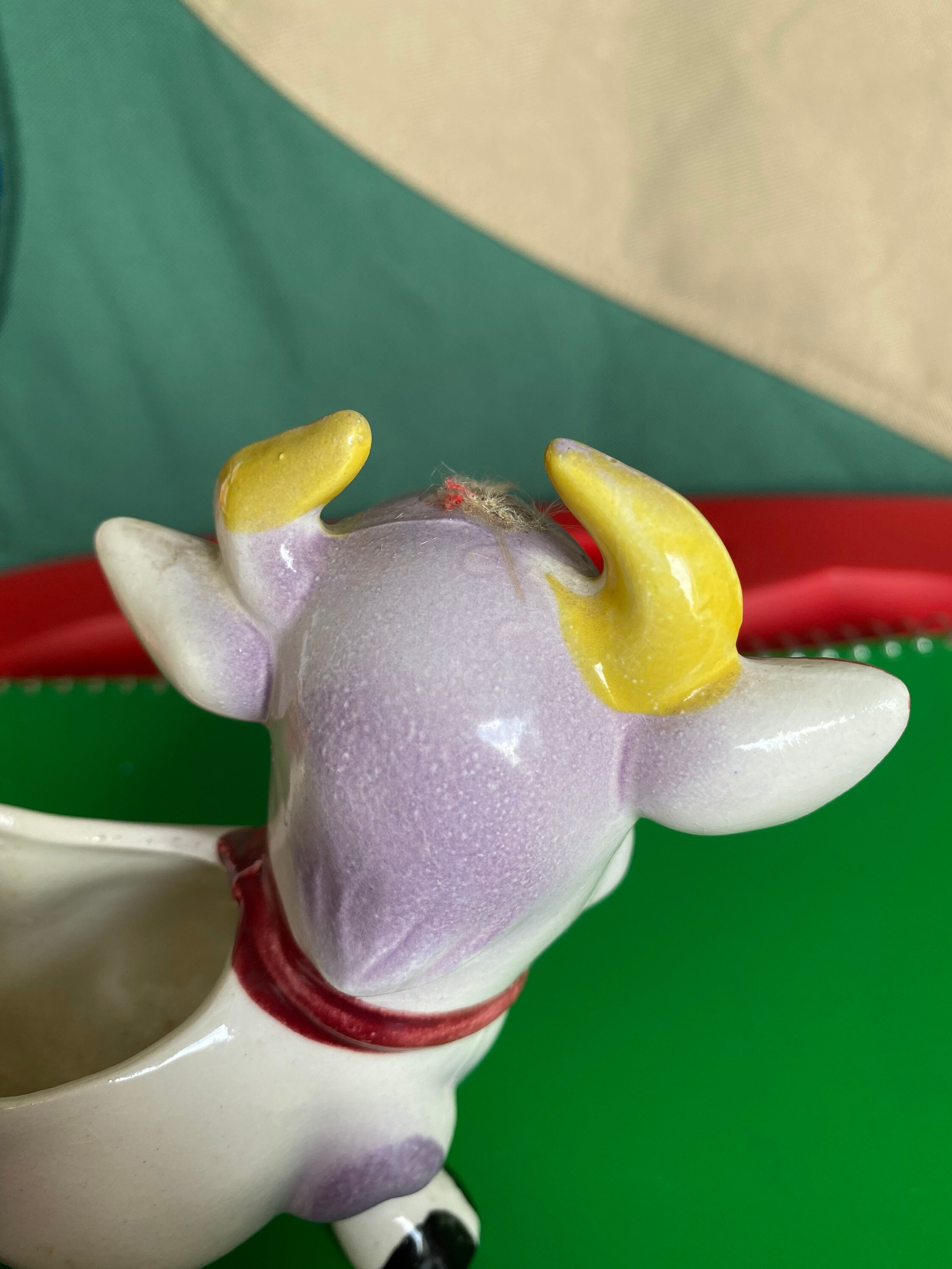 Ceramic Cow Creamer, Pitcher.. Retro Kitchen Decor Rare Find This Item ...
