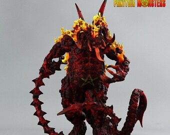 Fox Abomination Monster Undead Fox Demon Devil Werefox - Etsy