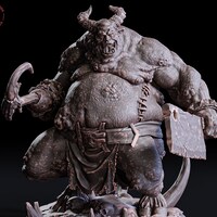 Demon Mini for Dnd - Tabletop Demonic Beast - Hell Guardian ...
