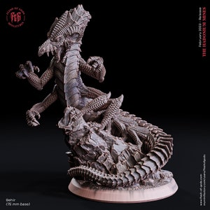 Dnd Behir Miniature Monster Miniature Large Figure | 75mm Base | Dnd ...