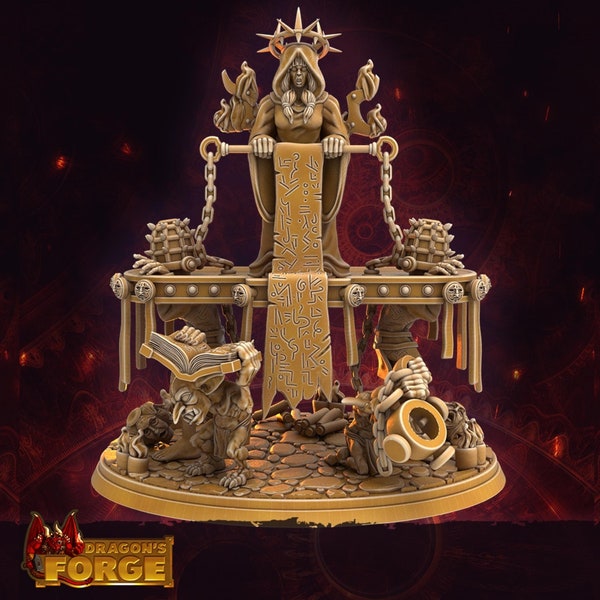 Sacrificial Alter Miniature - Etsy