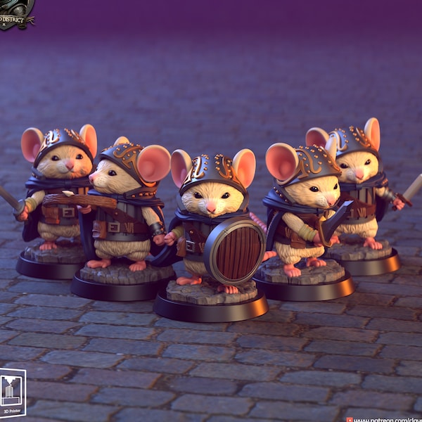 Miniature Mice - Etsy