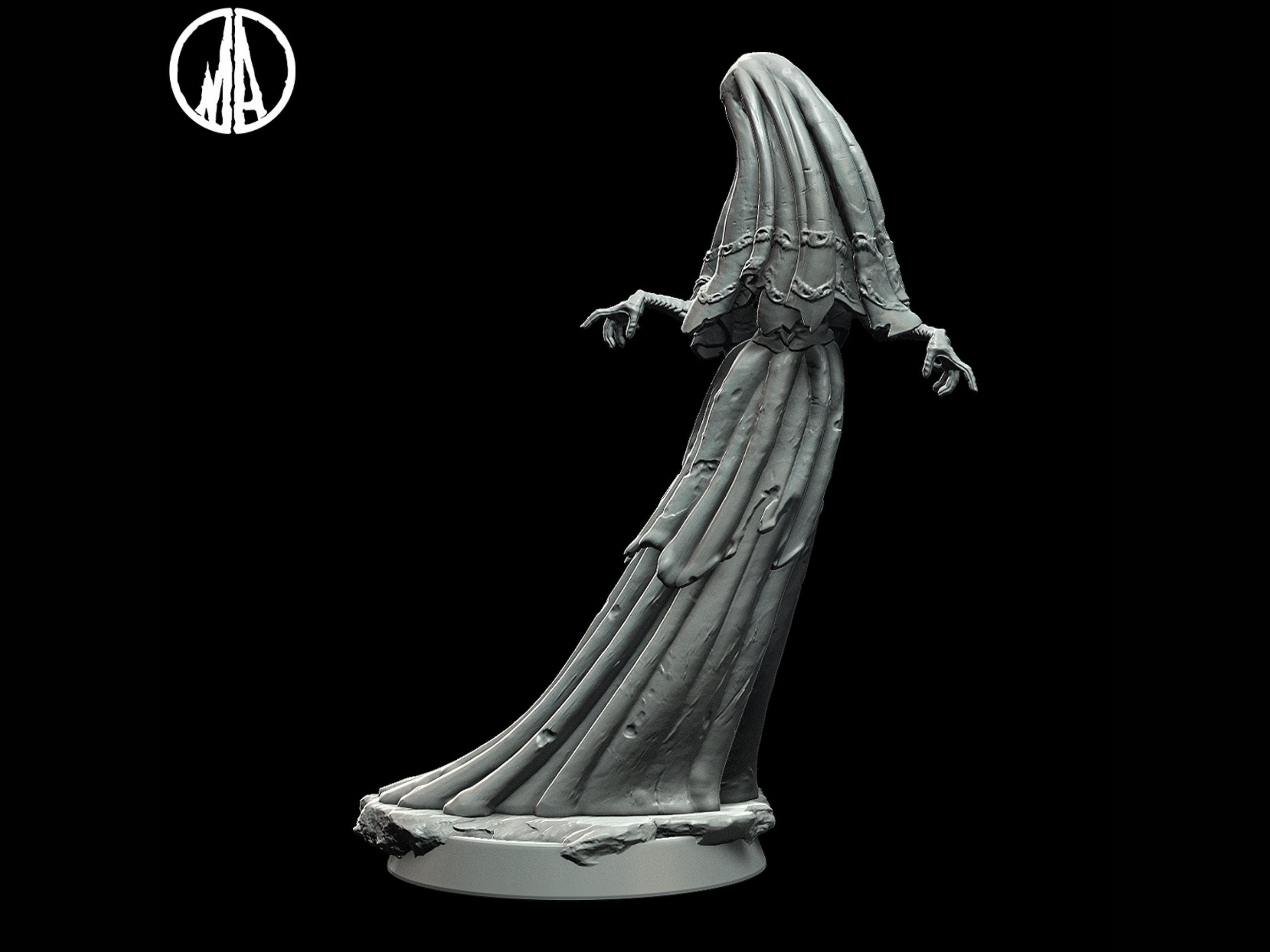 Weeping Widow Miniature Witch Miniatures 3 Poses 28mm - Etsy