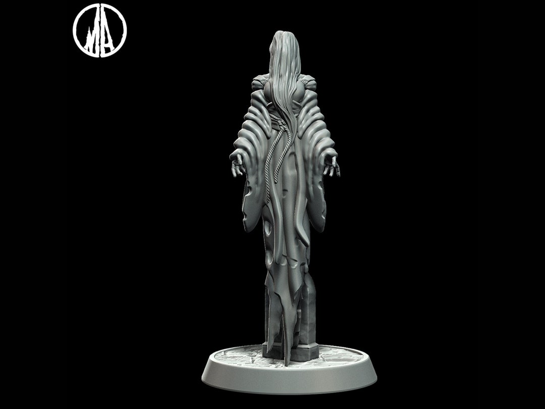 Undead Miniature Ghost Miniature Banshee Miniature - 5 Poses - 28mm ...