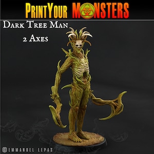 Dark Tree Man Champion Miniatures | Print Your Monsters | Tabletop ...