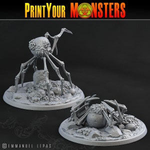 Bone Spider Miniatures | Print Your Monsters | Tabletop Gaming | Dnd ...