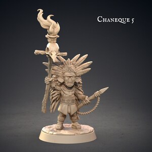 Chaneque Aztec Miniatures MAYAN | Clay Cyanide | Pantheon of Aztecs ...