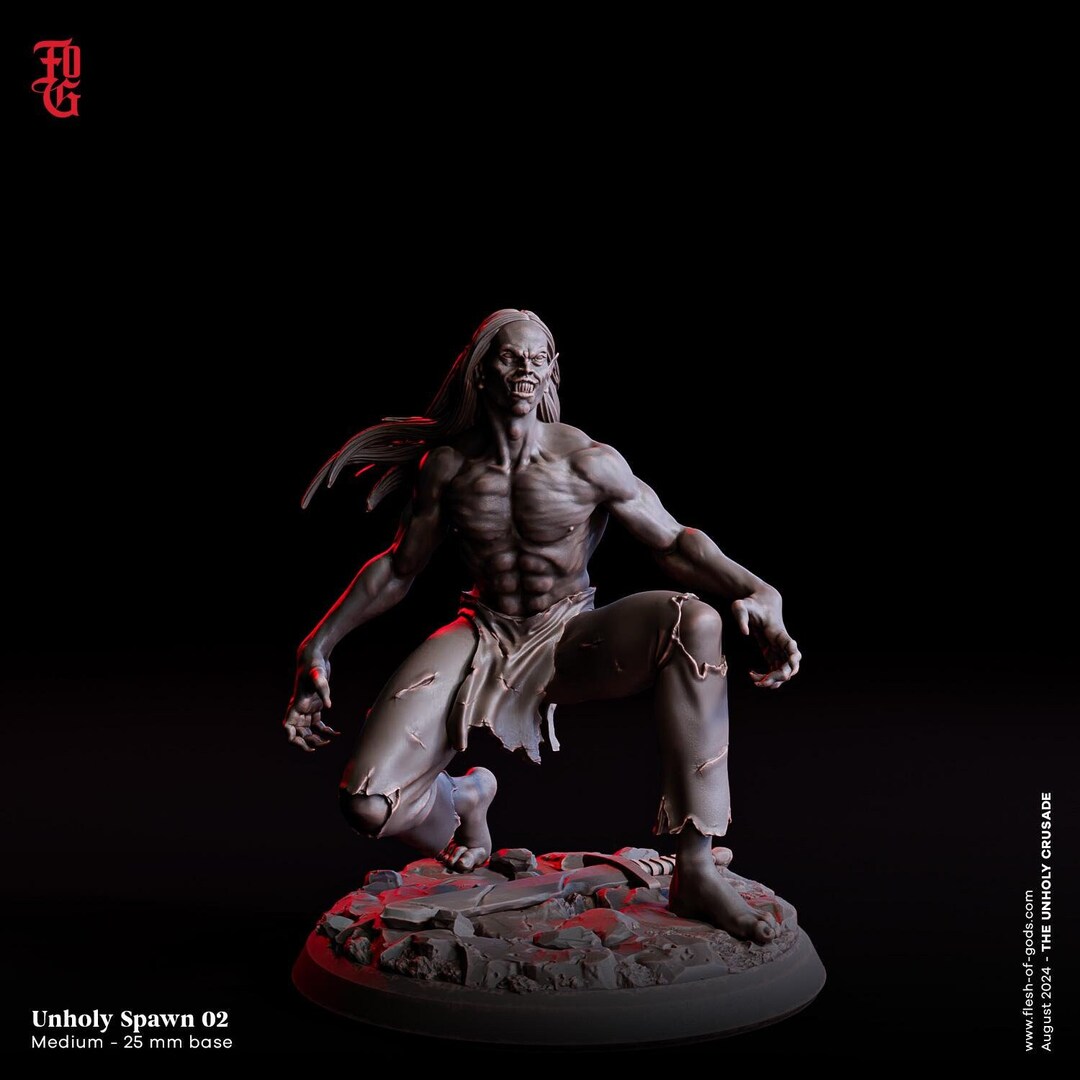 Medium Undead Chaotic Evil Unholy Spawn Miniature Vampire Creature ...