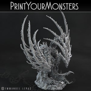 Infernal Magma Dragon Miniature Fire Miniature | Print Your Monsters ...