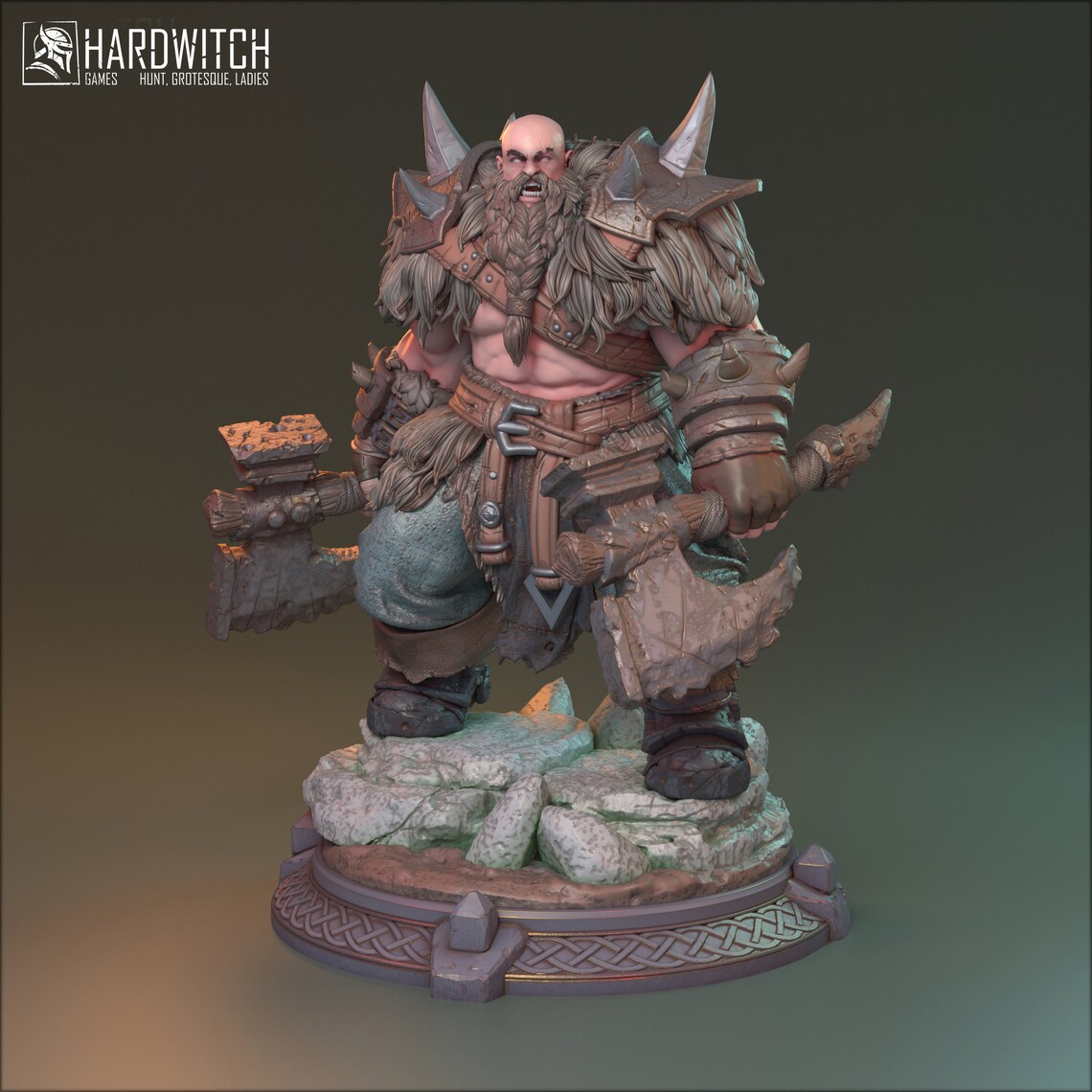 Dnd Viking Warrior Miniature Dnd Viking Miniature Frost Tribe | 32mm ...