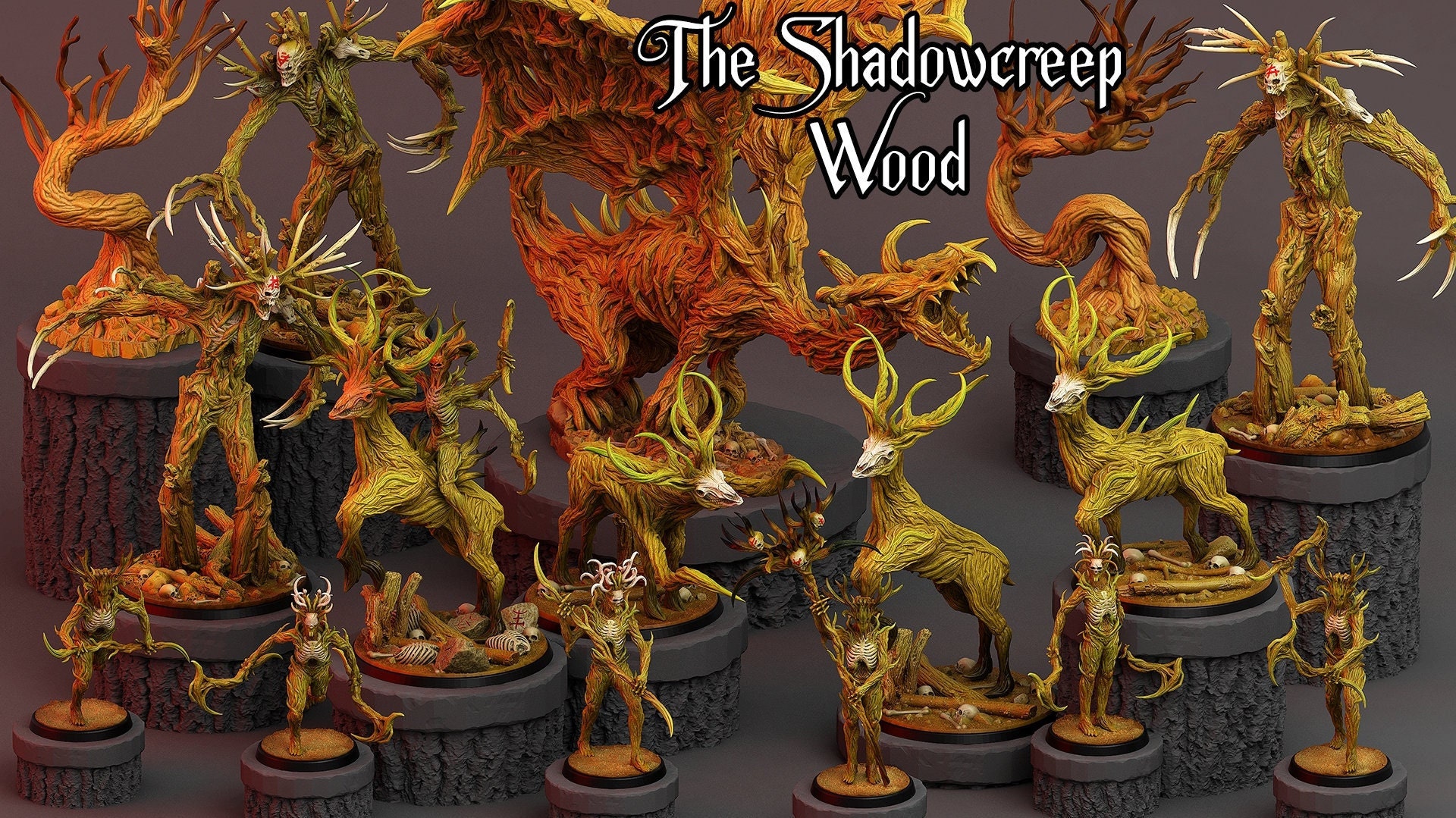 Dark Tree Miniatures Wargaming Terrain | Tabletop Gaming | Dnd ...