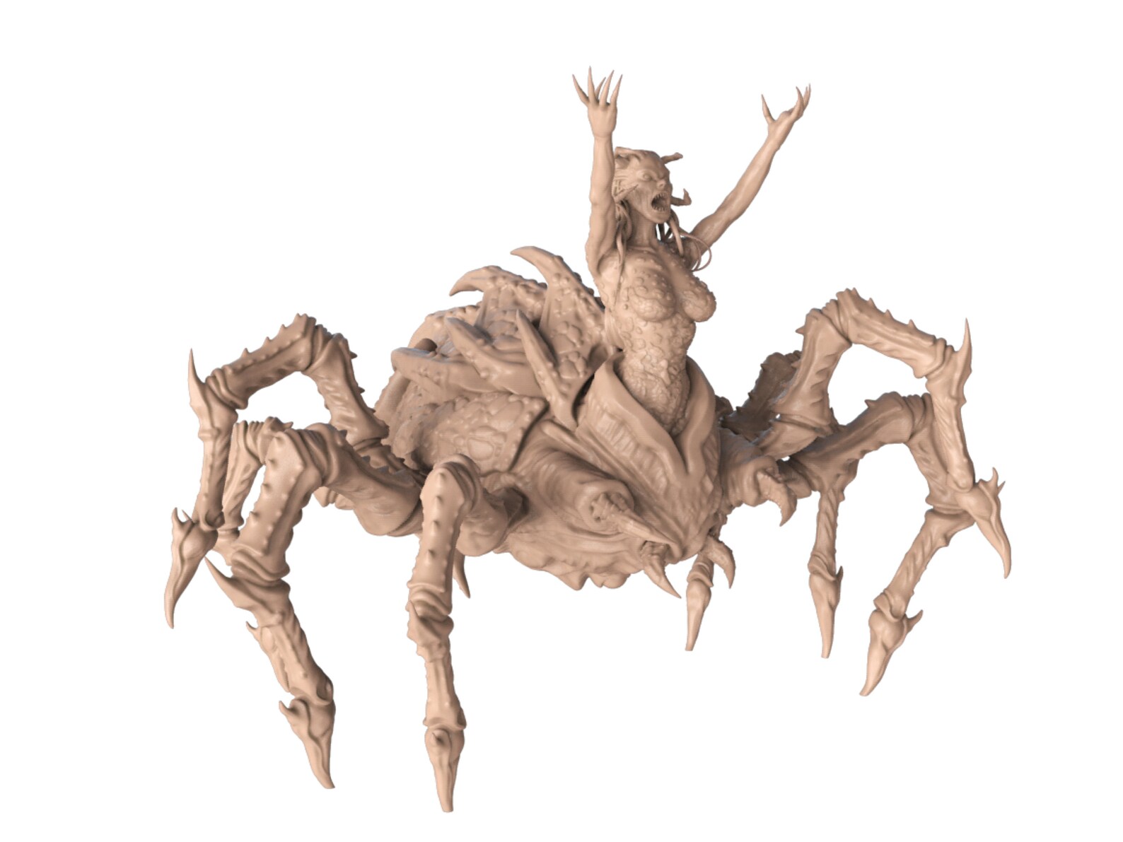 Queen Spider Miniature 4 Poses 32mm Scale Tabletop Gaming - Etsy