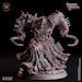 Hell Priest Undead Demonic Fiend Miniature Figurine Religious Monster ...