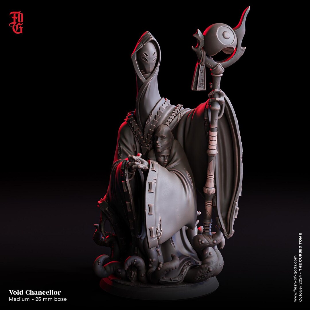 Void Chancellor Miniature Eldritch Monster Miniature Cthulhu Aberration ...