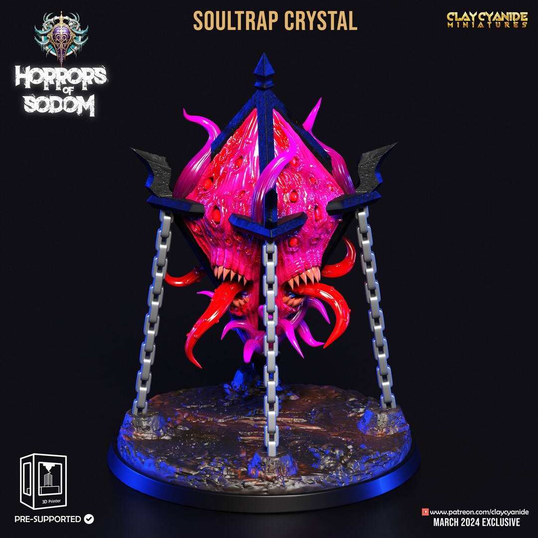 Soul Trap Demon Aberration Miniature Monster Miniature Dnd Cthulhu ...