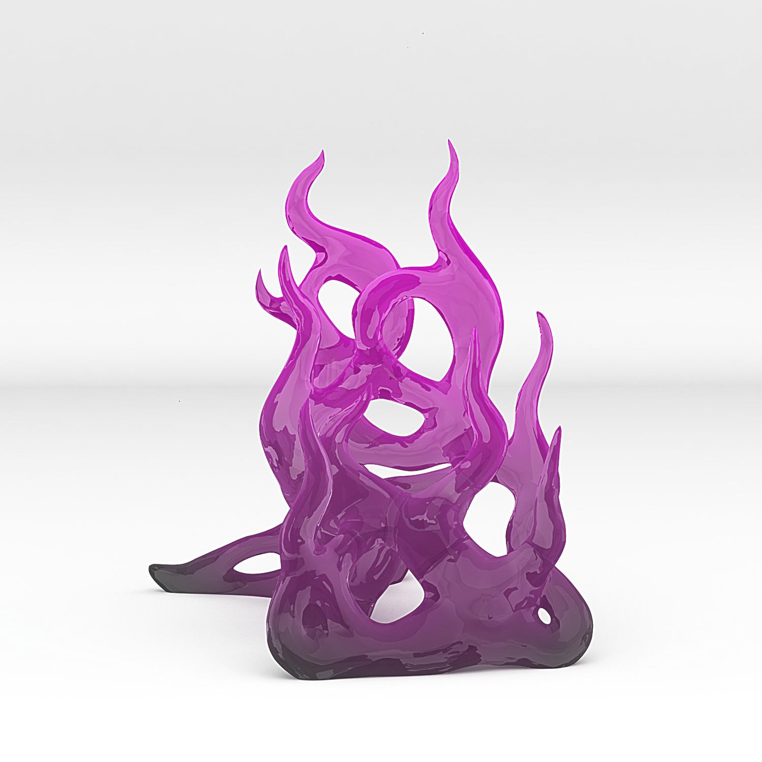 Dnd Skull Portal Miniature Flowers and Fire Effect Portal Dungeon ...