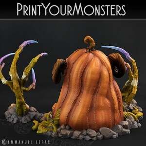 Giant Pumpkin Ogre Miniature Dnd Halloween Miniature | Print Your ...