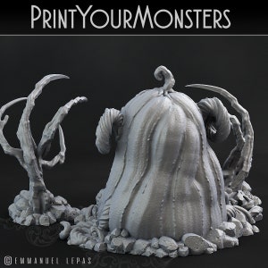 Giant Pumpkin Ogre Miniature Dnd Halloween Miniature | Print Your ...