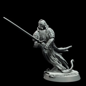 Undead Miniature Undead Warrior Phantom Miniature - 3 Poses - 28mm ...