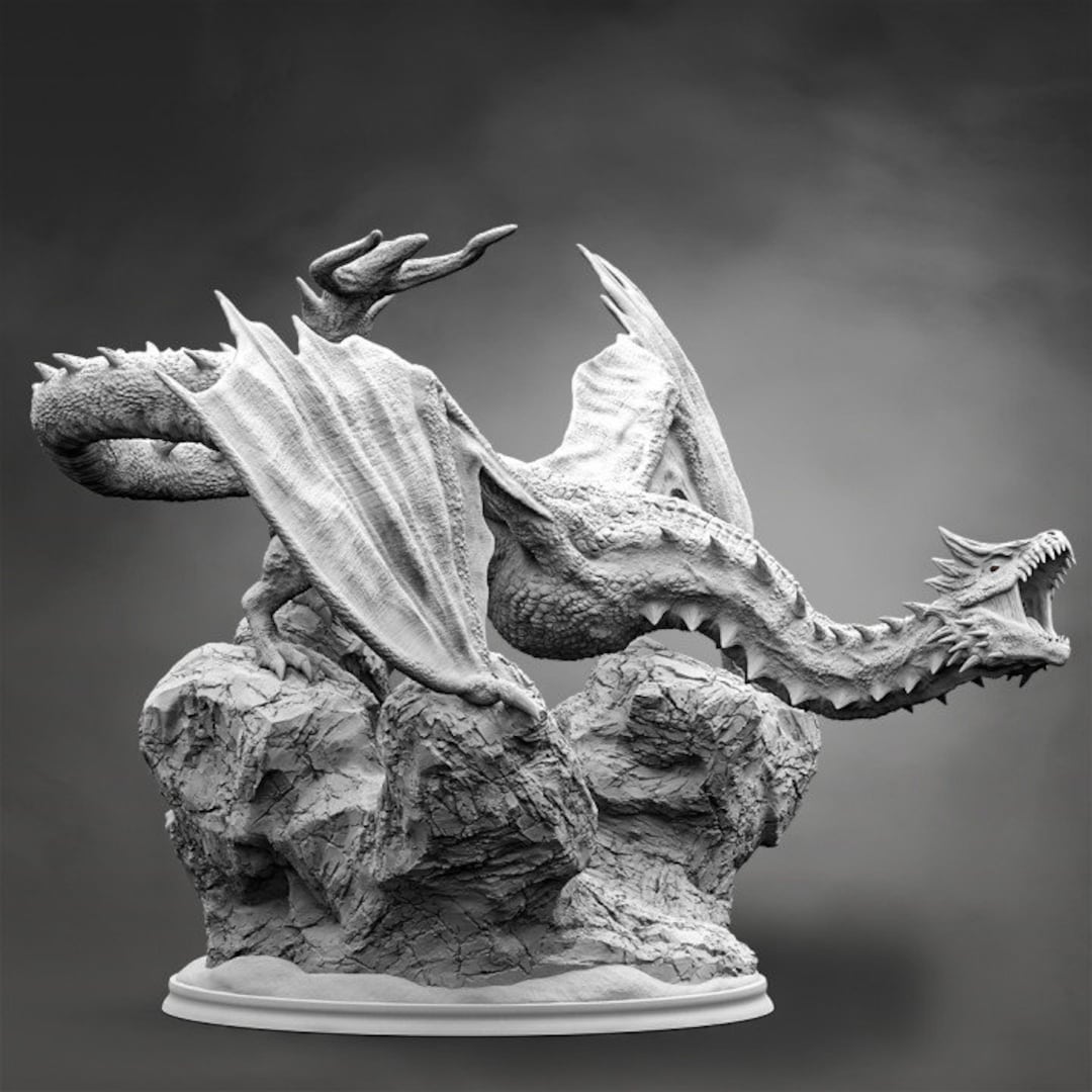 Infernal Wyvern Monstrosity Miniature | Dragon Aberration Monster ...