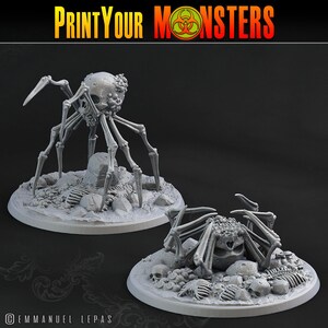 Bone Spider Miniatures | Print Your Monsters | Tabletop Gaming | Dnd ...