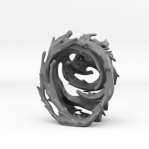 Dnd Underwater Temple Portal Miniature Whirlwind Effect Dungeon Terrain ...