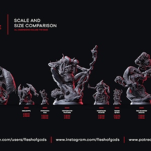 Dnd Blighted Oracle Miniature Monster Miniature Large Dnd Terrain Dnd ...