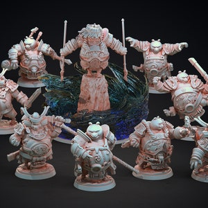 Pandaren Miniature Pandafolk Panda Figure Jun-jun Tabletop - Etsy