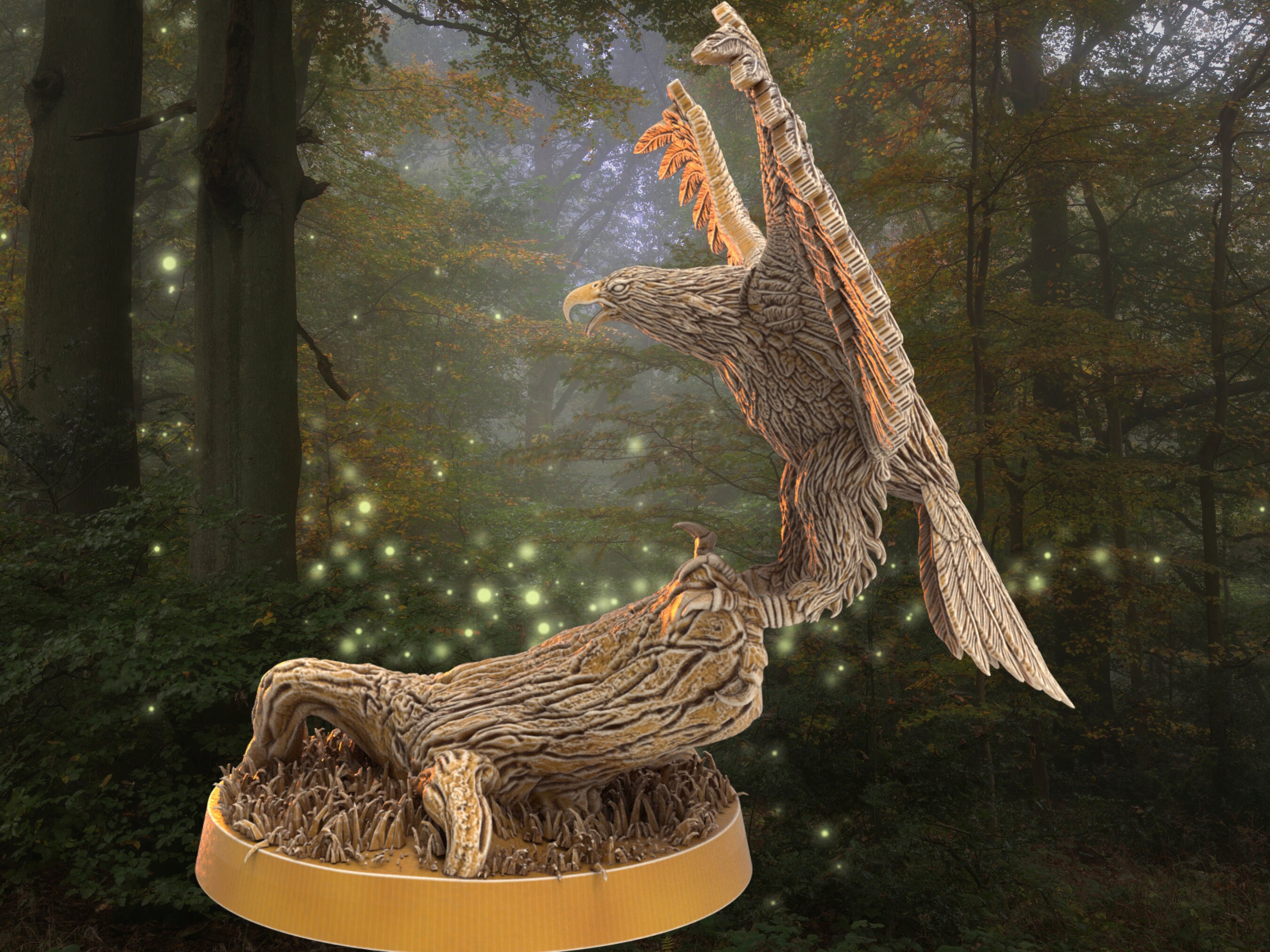 Eagle Miniature Dragon's Forge 32mm Dnd 5e Tabletop - Etsy