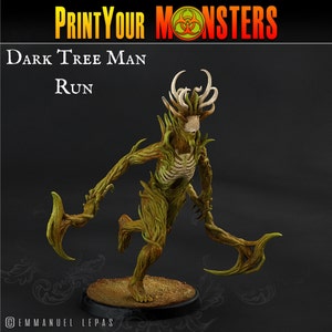 Dark Tree Man Champion Miniatures Print Your Monsters Tabletop Gaming ...