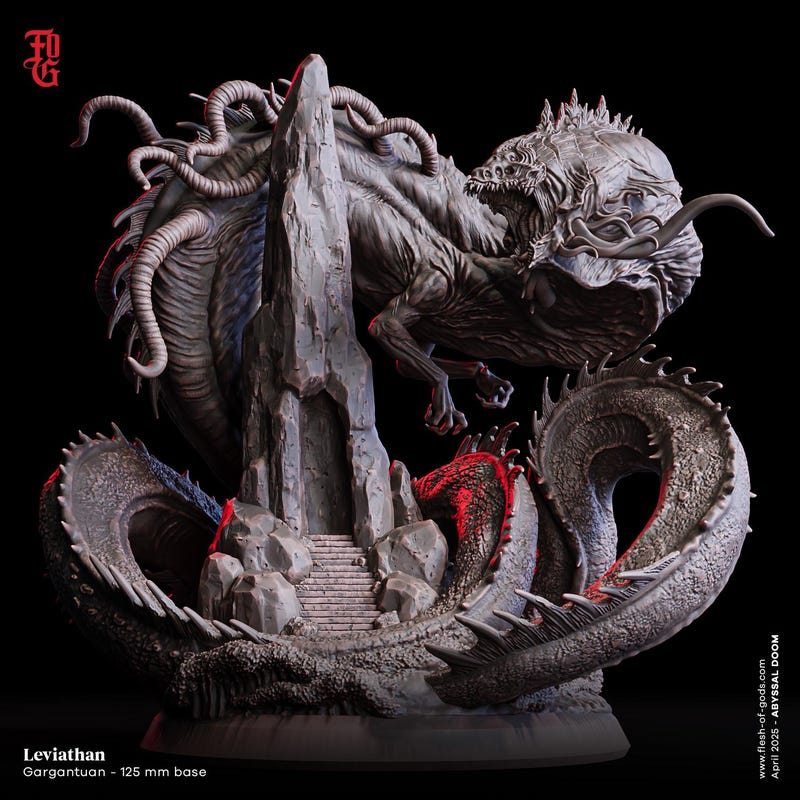 Gargantuan Leviathan Toy - Etsy