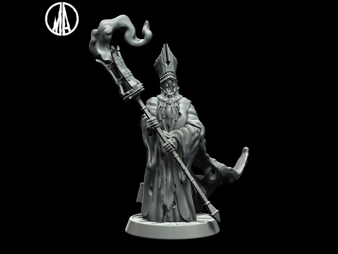 Insane Cleric Miniature Witch Miniature 3 Poses 28mm Scale - Etsy