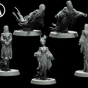 Banshee Miniature 5 Poses 28mm Scale Tabletop Gaming Dnd Miniature ...