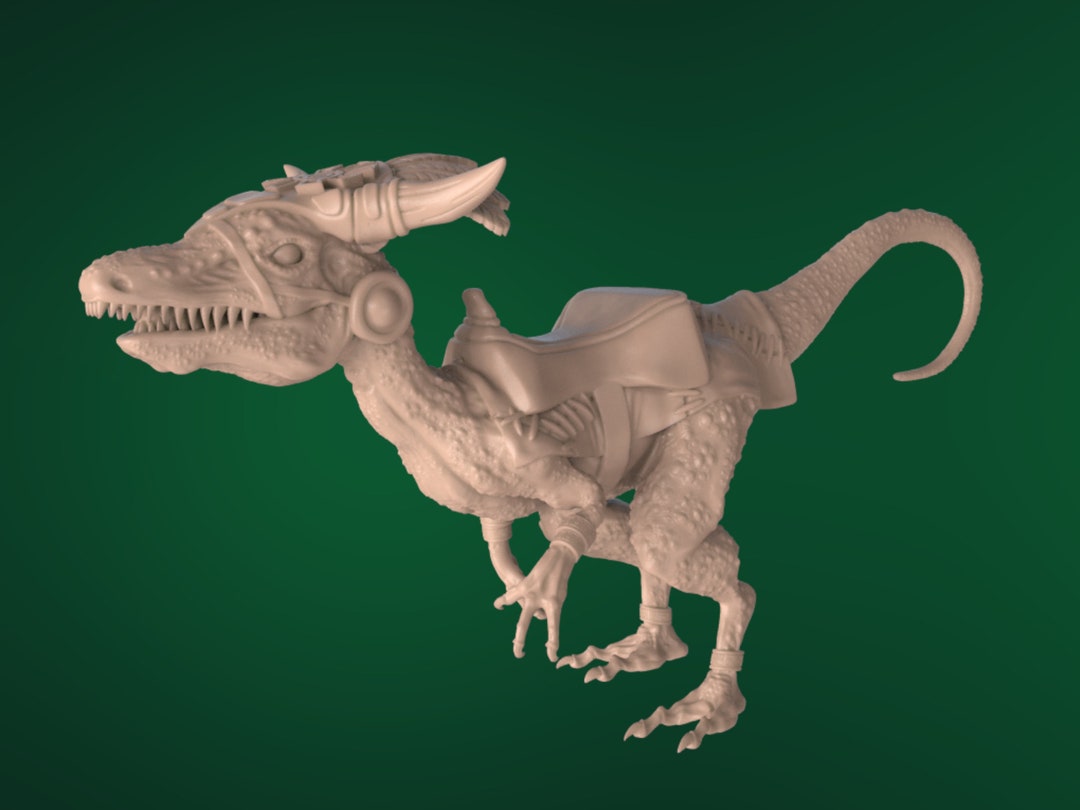 Lizard Mount 25mm Base 32mm Scale Tabletop Gaming Dnd - Etsy