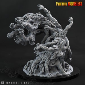 Shadow Worm Miniature Undead Worm | Print Your Monsters | Tabletop ...