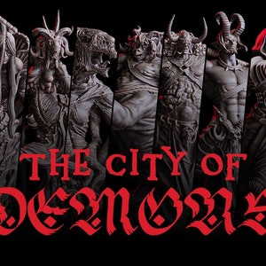 The Abyssal Devourer Miniature Demon Monster Dnd 5e Tabletop Gaming ...