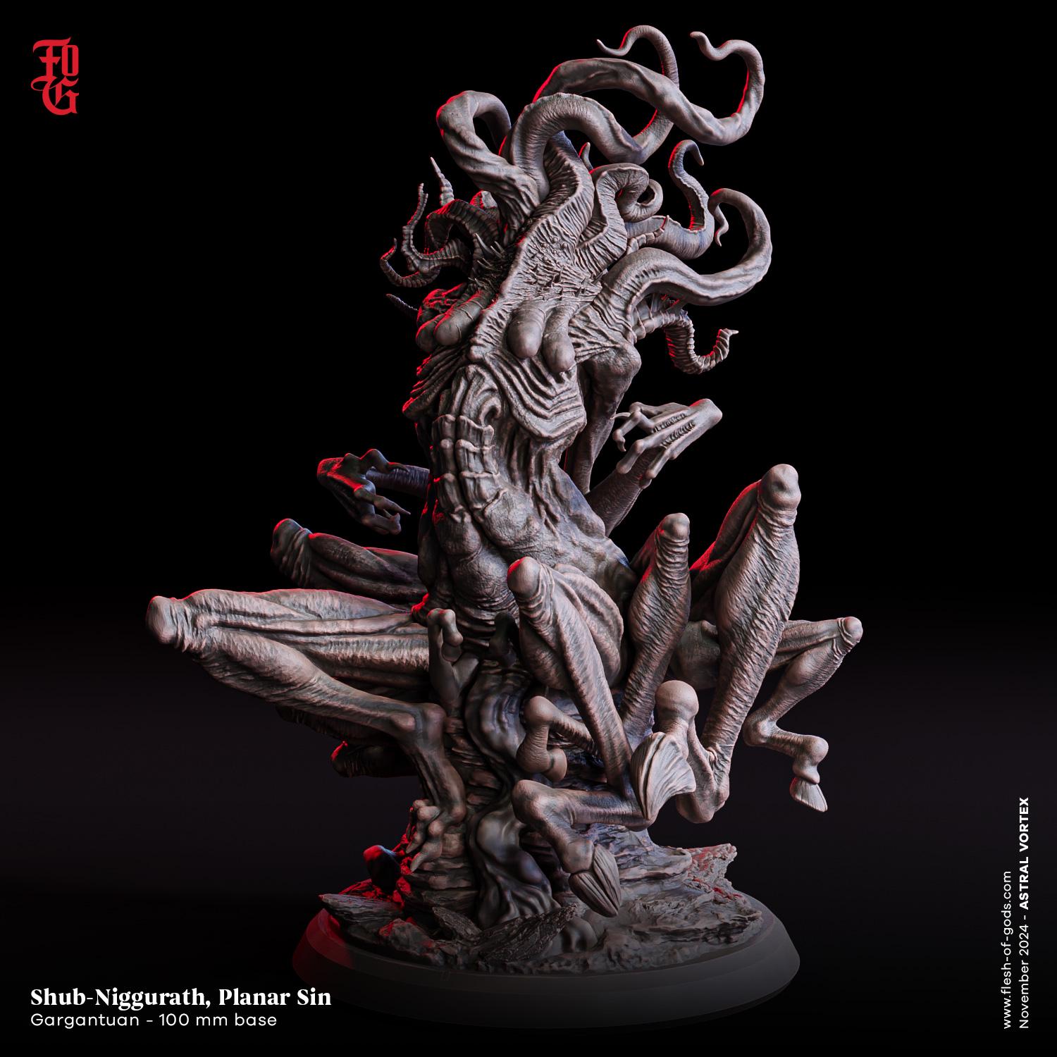 Shub-niggurath Planar Sin Monster Miniature Cthulhu Mythos Gargantuan ...