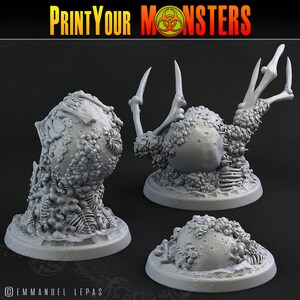 Big Headed Bone Skeleton Miniatures | Print Your Monsters | Tabletop ...