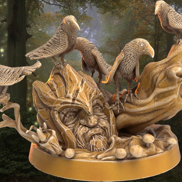 Murder of Crows Miniature - Etsy