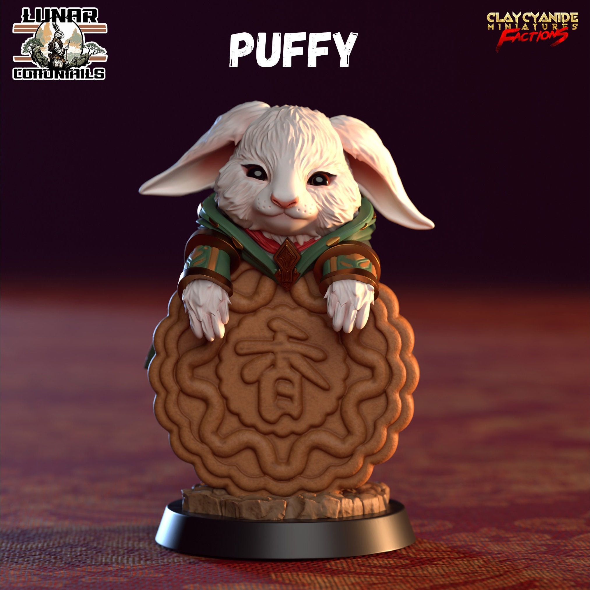 Bunny Figurine Harengon Miniature Young Cottontail Miniature | Dnd ...