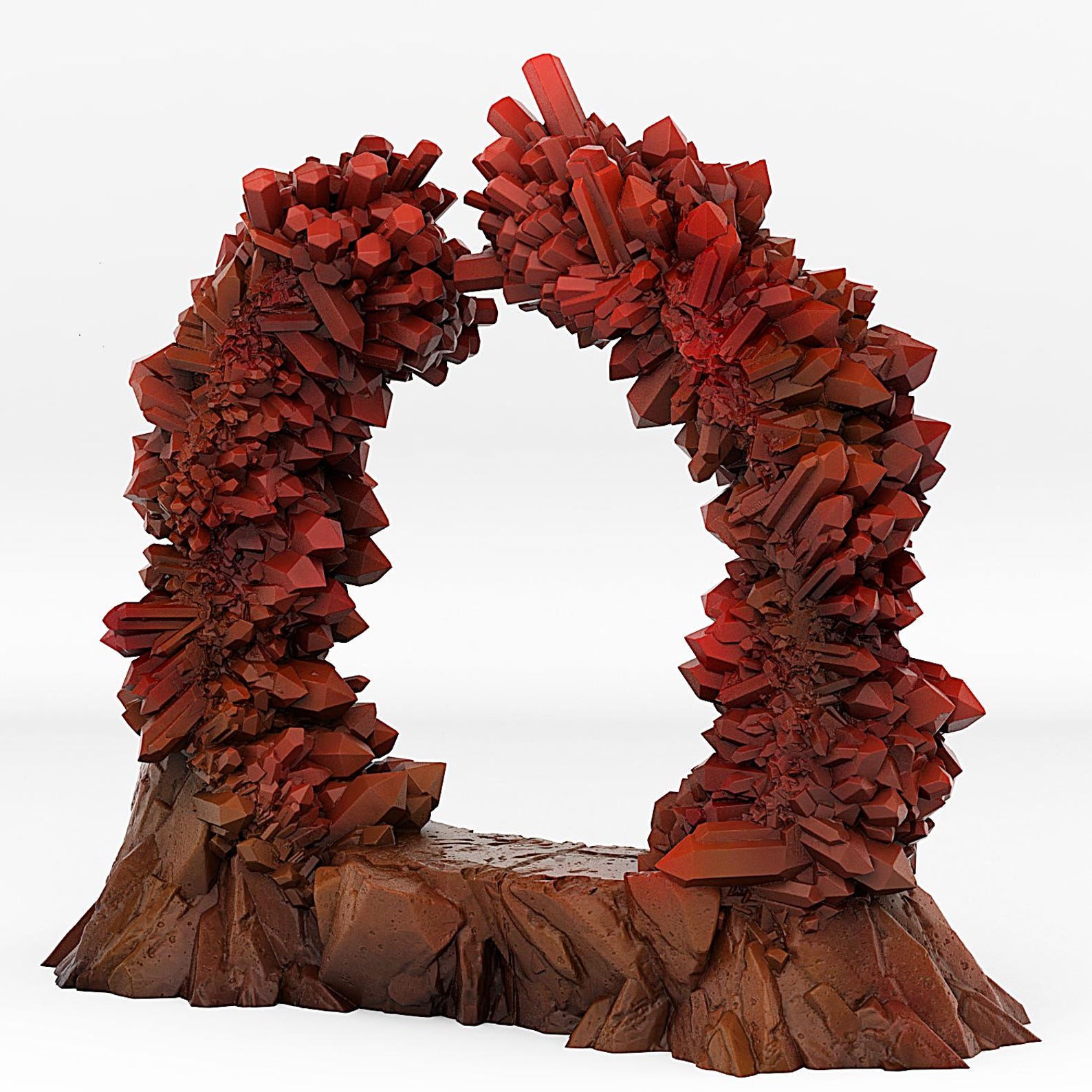 Dnd Crystal Portal Miniature Nebular Effect Magic Rock Entrance Dungeon ...