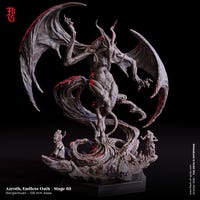 Dnd Wendigo Miniature Evil Boss Mini Dnd Enemy Miniatures Dungeons and ...