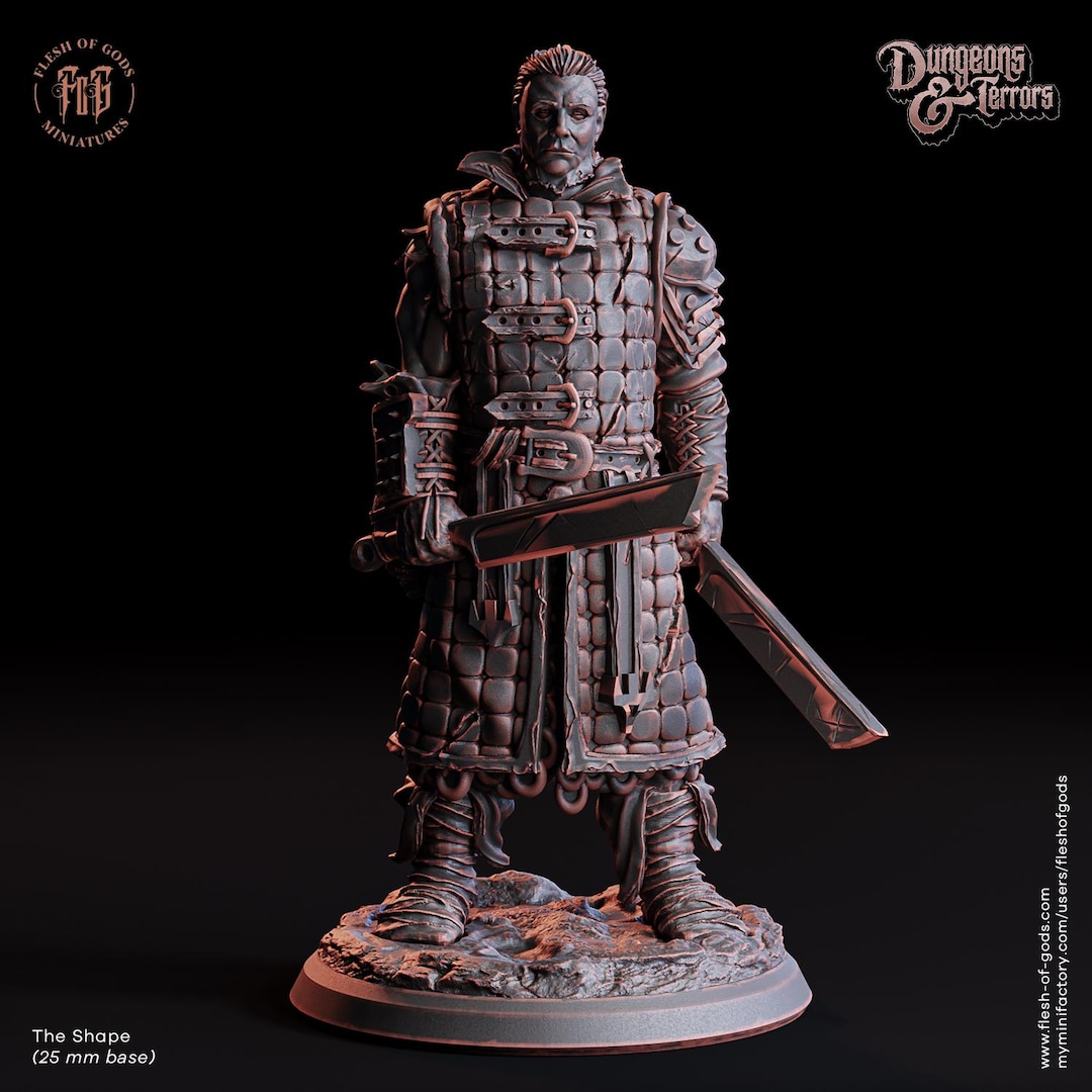 The Shape Miniature Serial Killer Monster Miniature Human Boogeyman ...