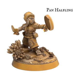 Female Halfling Bard Miniature With Dog 9 Poses 32mm Scale Tabletop ...