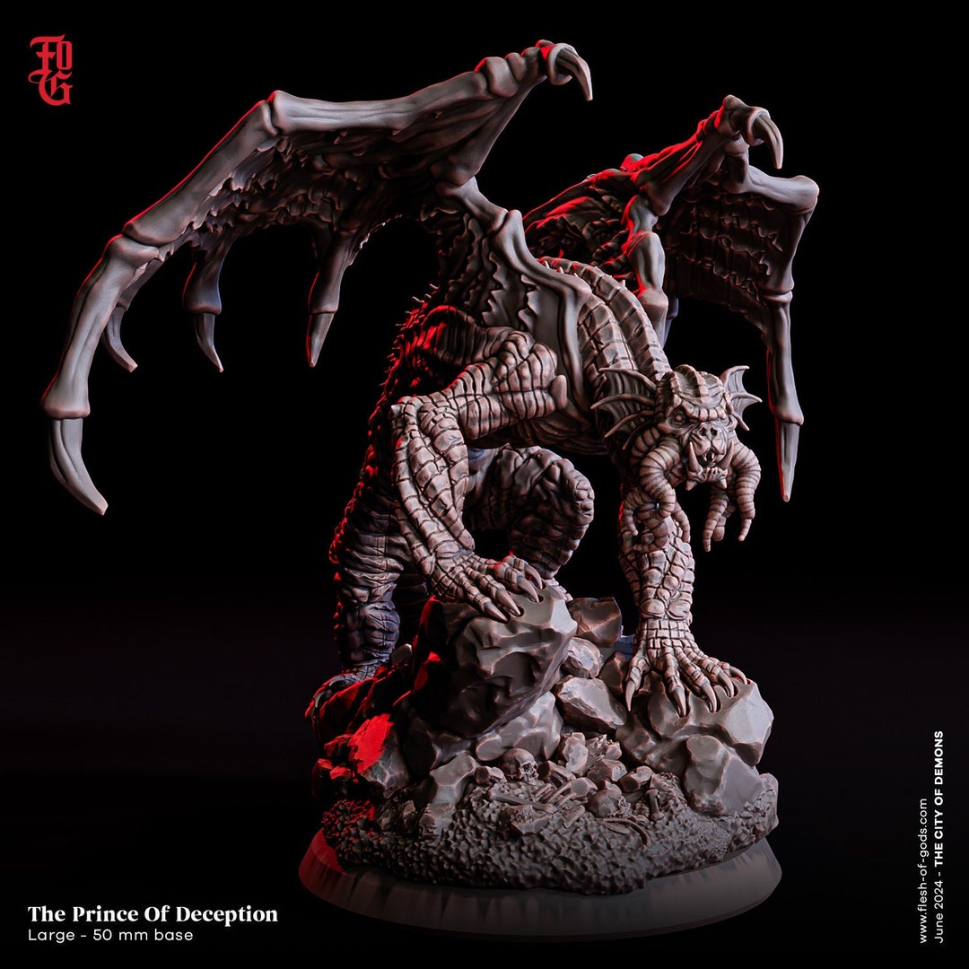Prince of Deception Monster Miniature Cthulhu Dnd 5e Tabletop Gaming ...