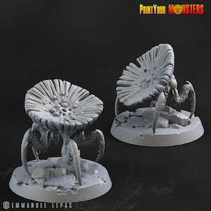 Small Mushroom Spiders Monster Miniatures | Forest Monsters | Tabletop ...