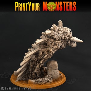 Bone Worm Miniatures | Print Your Monsters | Tabletop Gaming | Dnd ...