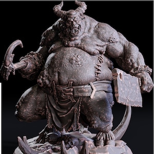 Dnd the Butcher Monster Miniature | 50mm Base | Dnd Miniature Dungeons ...