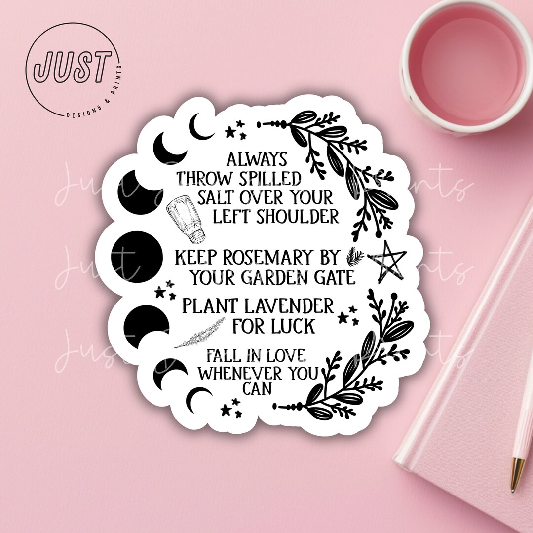 Practical Magic Waterproof Vinyl Sticker - Etsy
