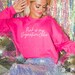 Rainbow Tie Dye Sweatshirt, Vertical Drip Dye Sweatshirt, Modern Tie ...